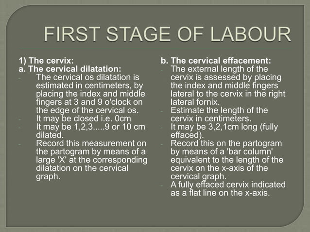 The obstetric examination ppt | PPTX