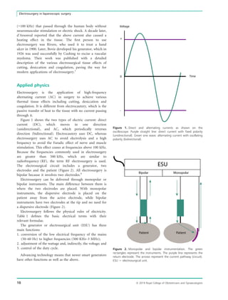The Obstetric Gynaecologis - 2019 - El‐Sayed - Safe use of ...