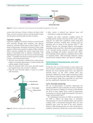 The Obstetric Gynaecologis - 2019 - El‐Sayed - Safe use of ...