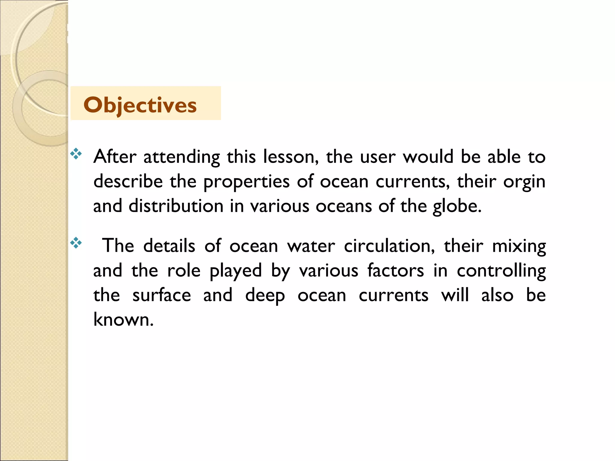The Ocean Currents | PPT