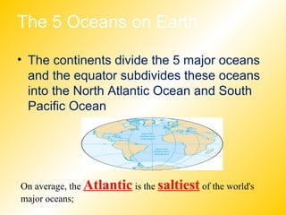 The ocean's composition | PPT