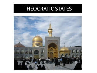 HISTORY YEAR 9 - THEOCRACY | PPTX