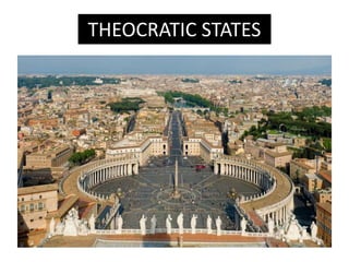 HISTORY YEAR 9 - THEOCRACY | PPTX