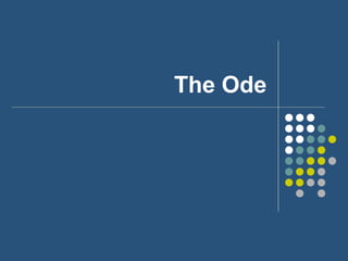 The Ode | PPT