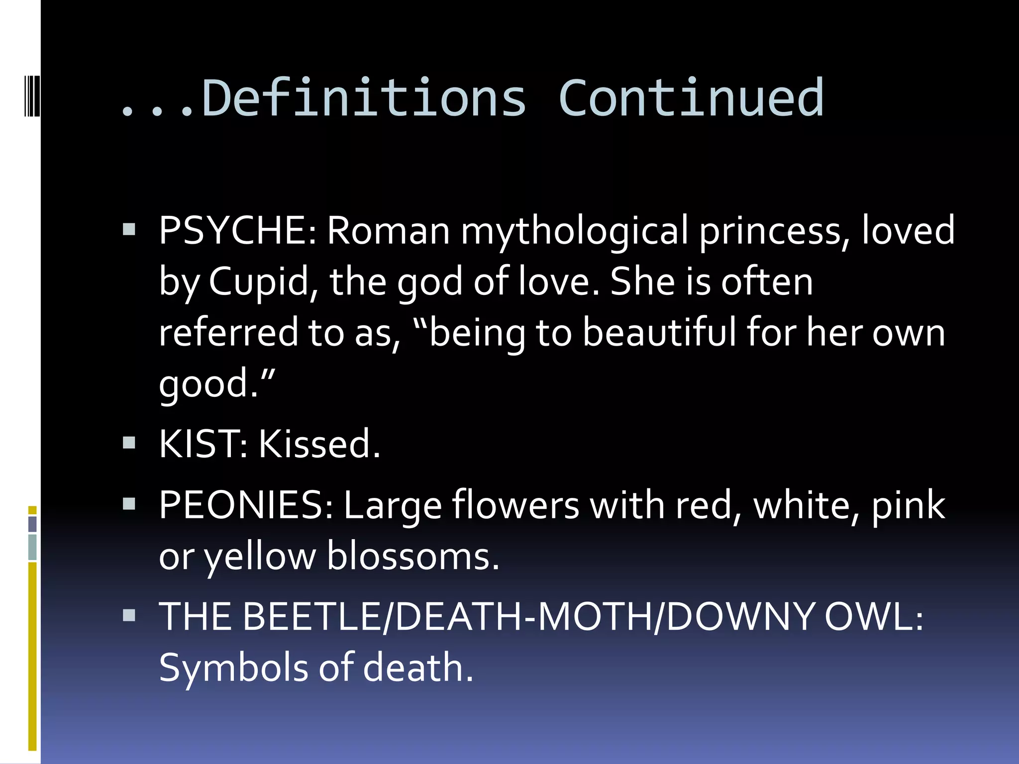 The ode on melancholy | PPTX