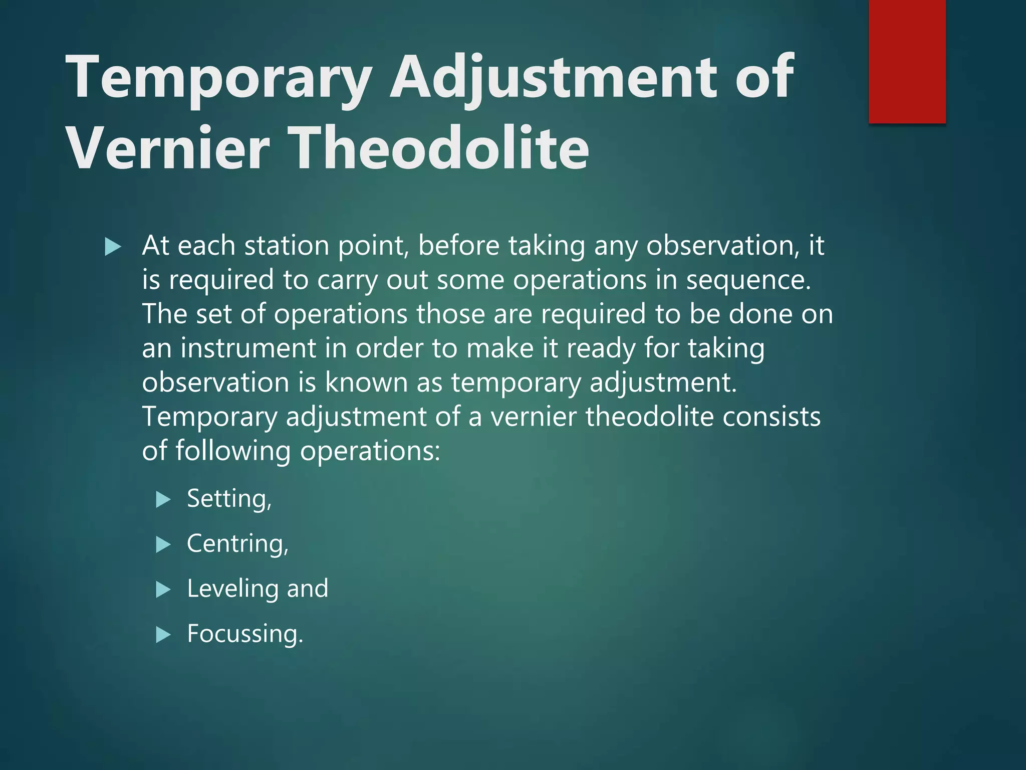 Theodolite & measurment | PPTX