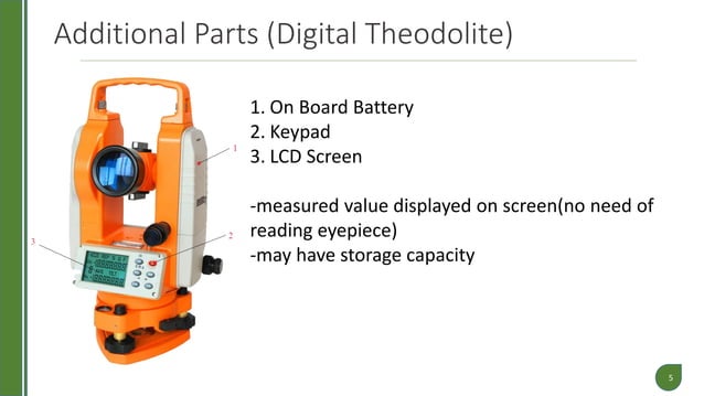 Theodolite and its working mechanism | PDF