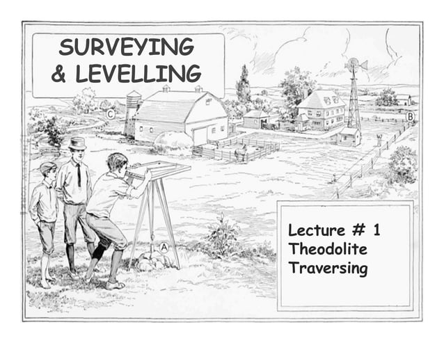 Theodolite lecture 1 1 | PDF