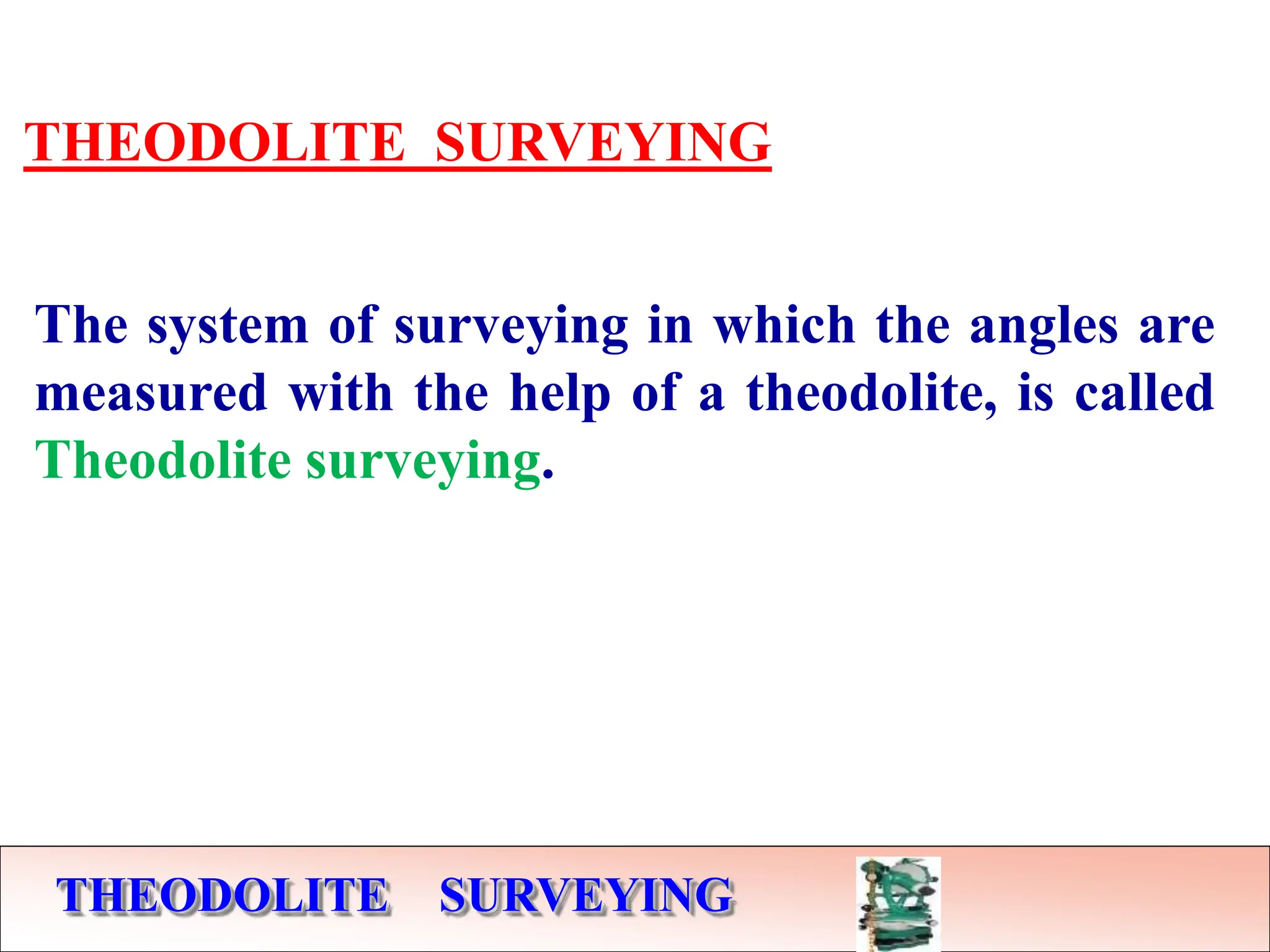 Theodolite .ppt