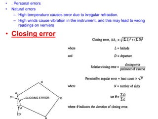 Theodolite Survey basic in civil engineering.ppt