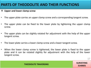 Theodolite traversing | PPTX