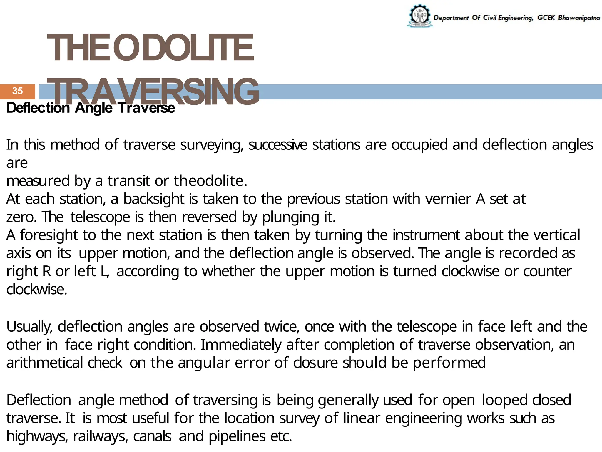 THEODOLITE AND TACHEOMETRIC SURVEYING - surveying | PPTX