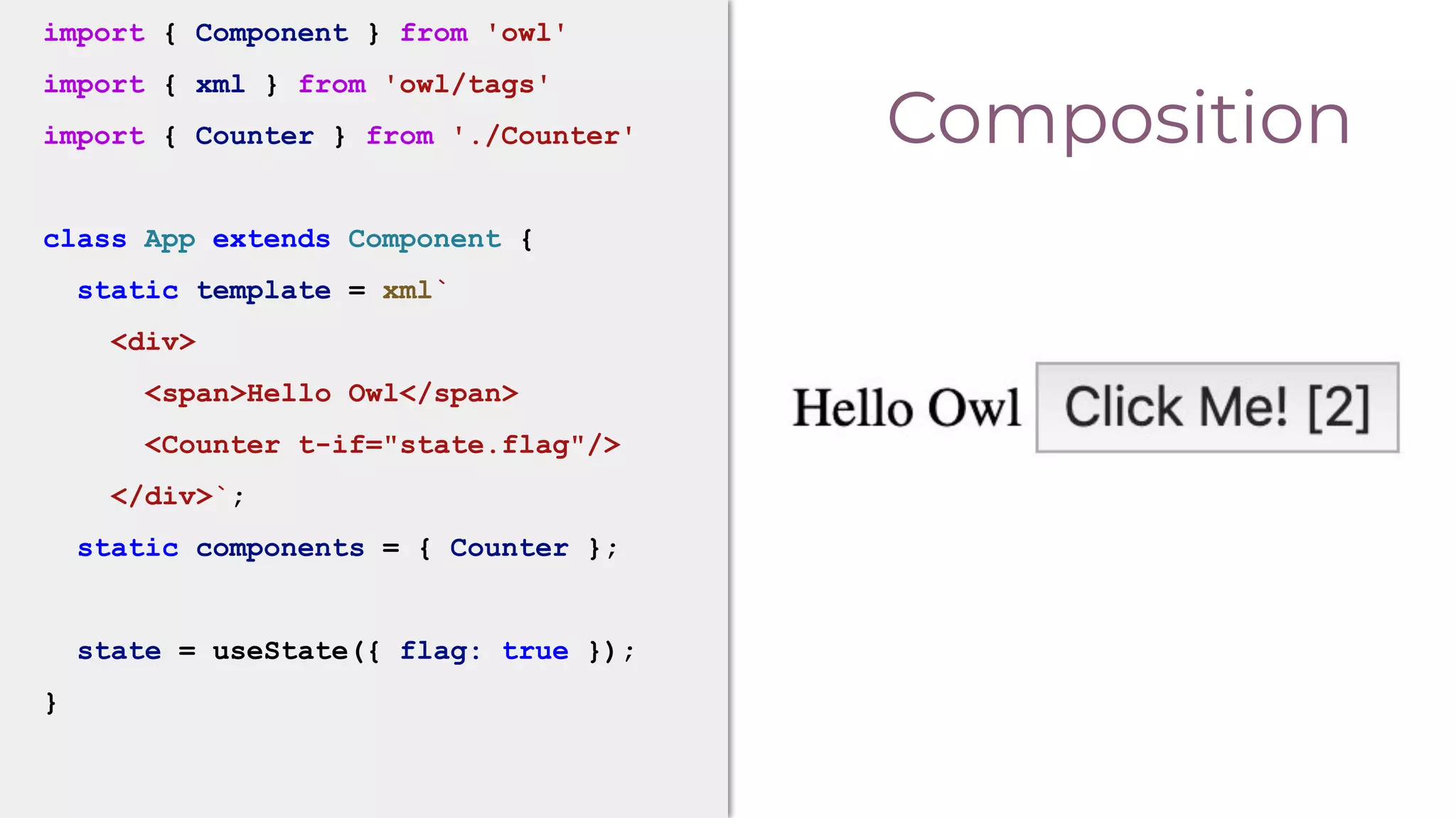The Odoo JS Framework | PPT