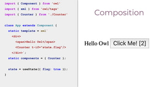 The Odoo JS Framework | PPT