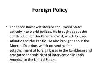 Theodore Roosevelt | PPT
