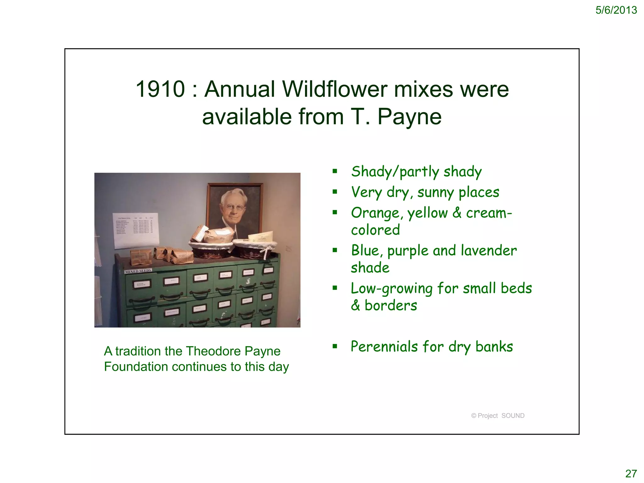 Theodore payne 2013 | PDF