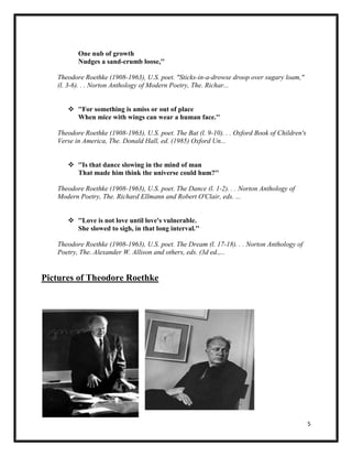Theodore roethke | PDF