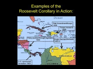 Theodore roosevelt's foriegn policy presentation c | PPTX