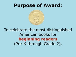 Theodor Seuss Geisel Award | KEY