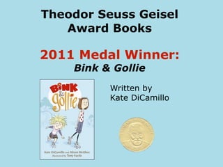 Theodor Seuss Geisel Award | KEY