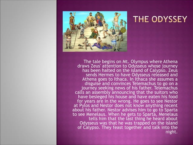 The odyssey(World Literature) | PPT