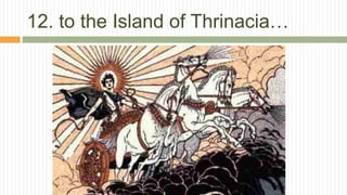 Thrinacia In The Odyssey