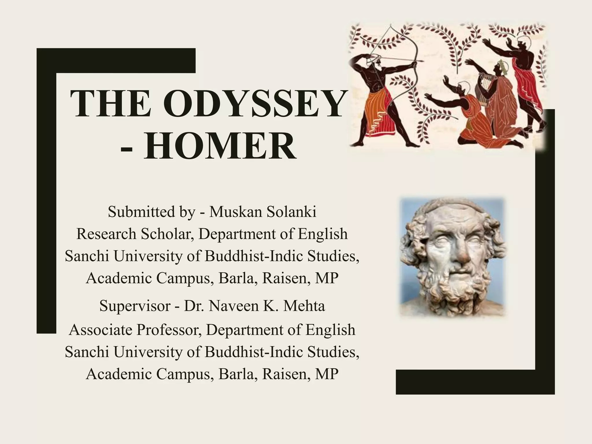 The Odyssey by Homer | PPTX