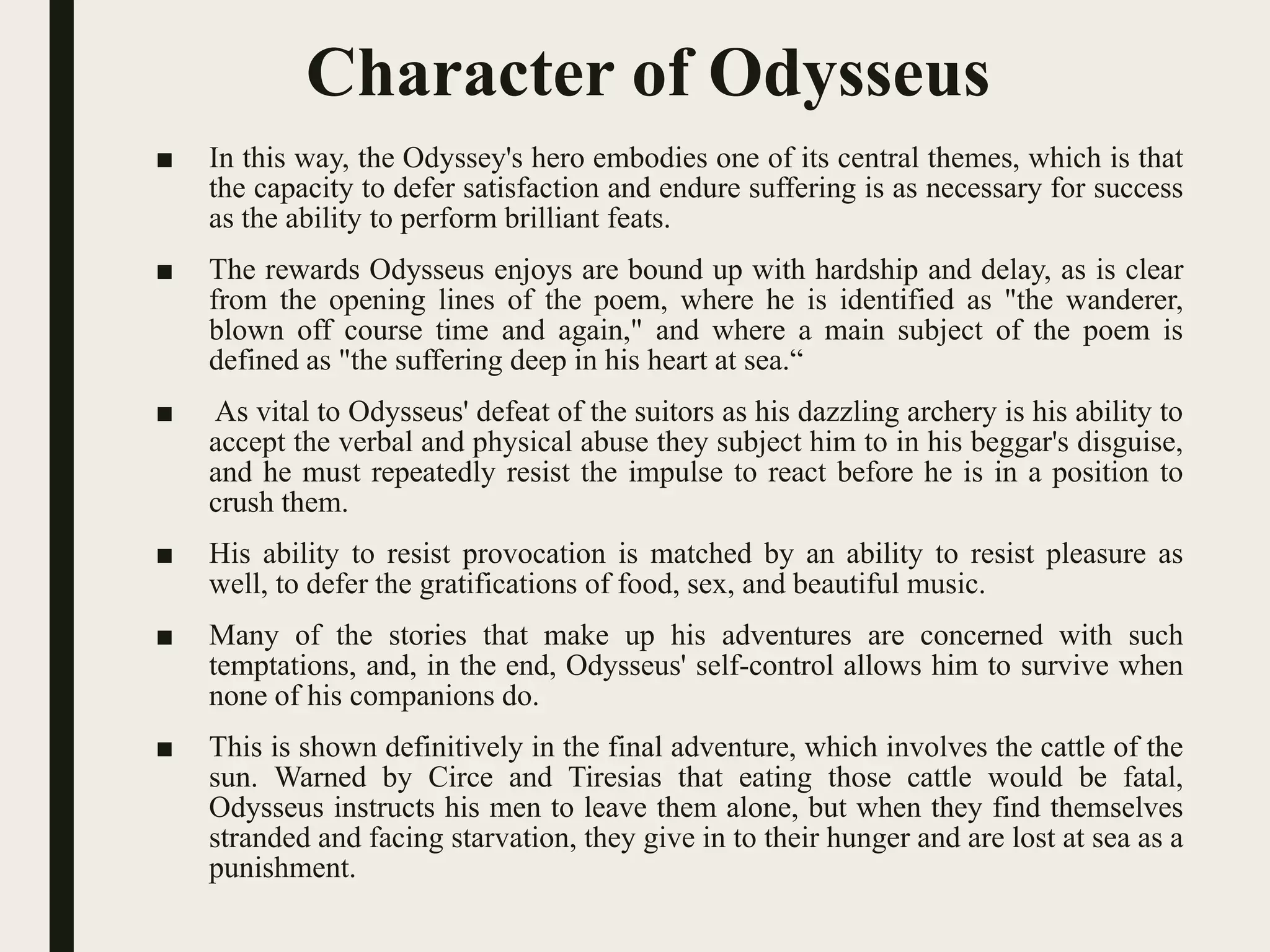 The Odyssey by Homer | PPTX