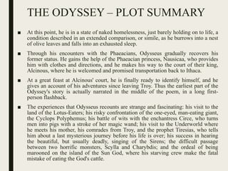 The Odyssey by Homer | PPTX