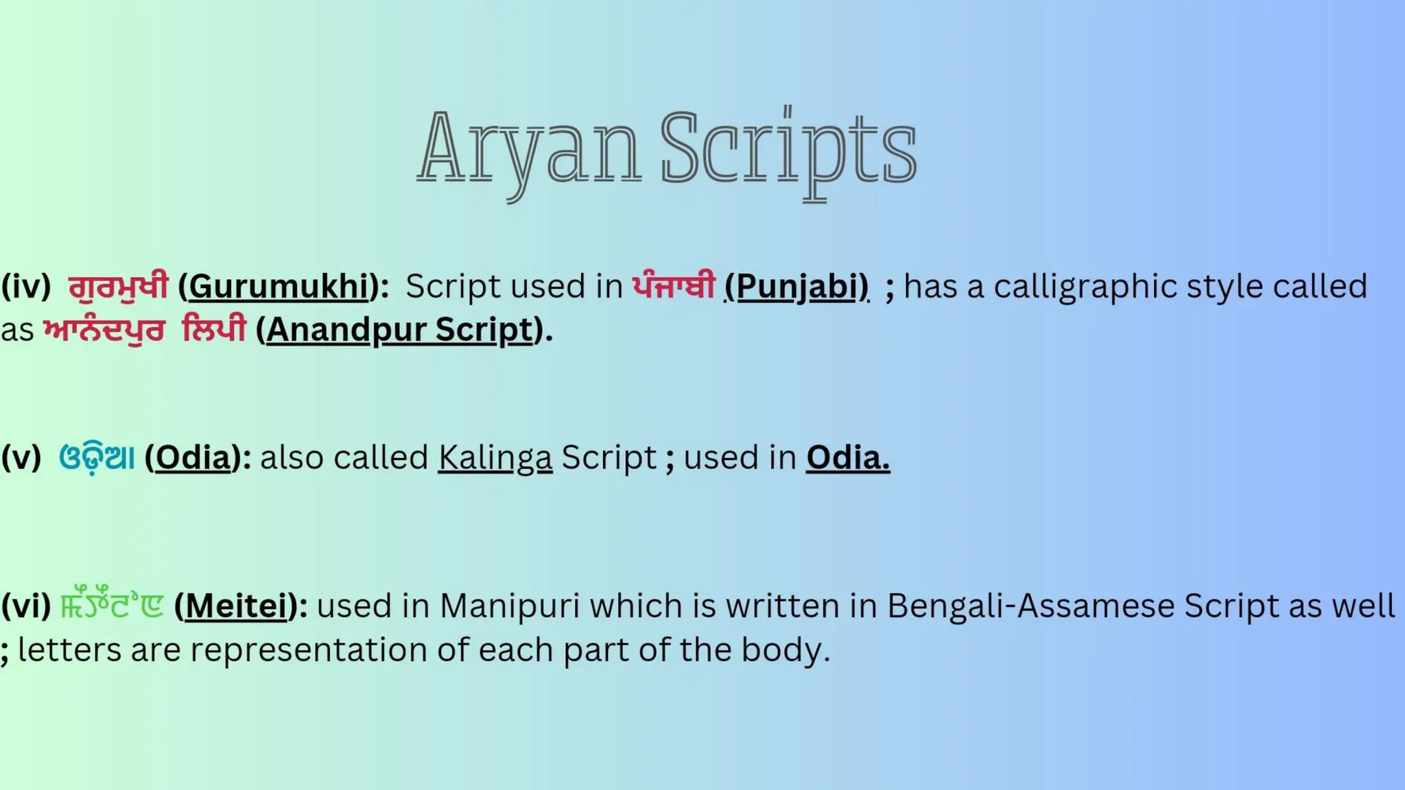 The Official Scripts of India | PDF