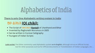 The Official Scripts of India | PDF