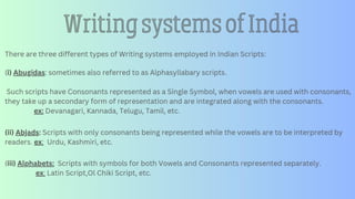 The Official Scripts of India | PDF