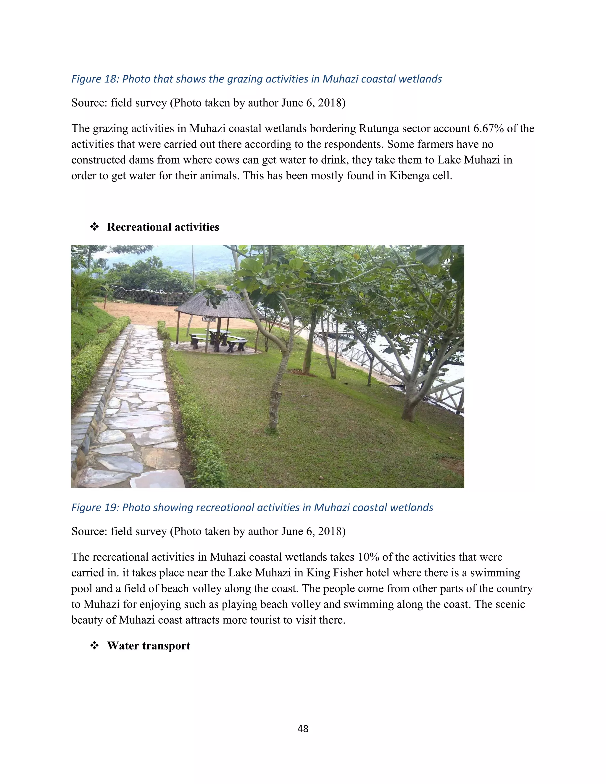 Coastal wetlands management in Rwanda, case study Coastal wetlands ...