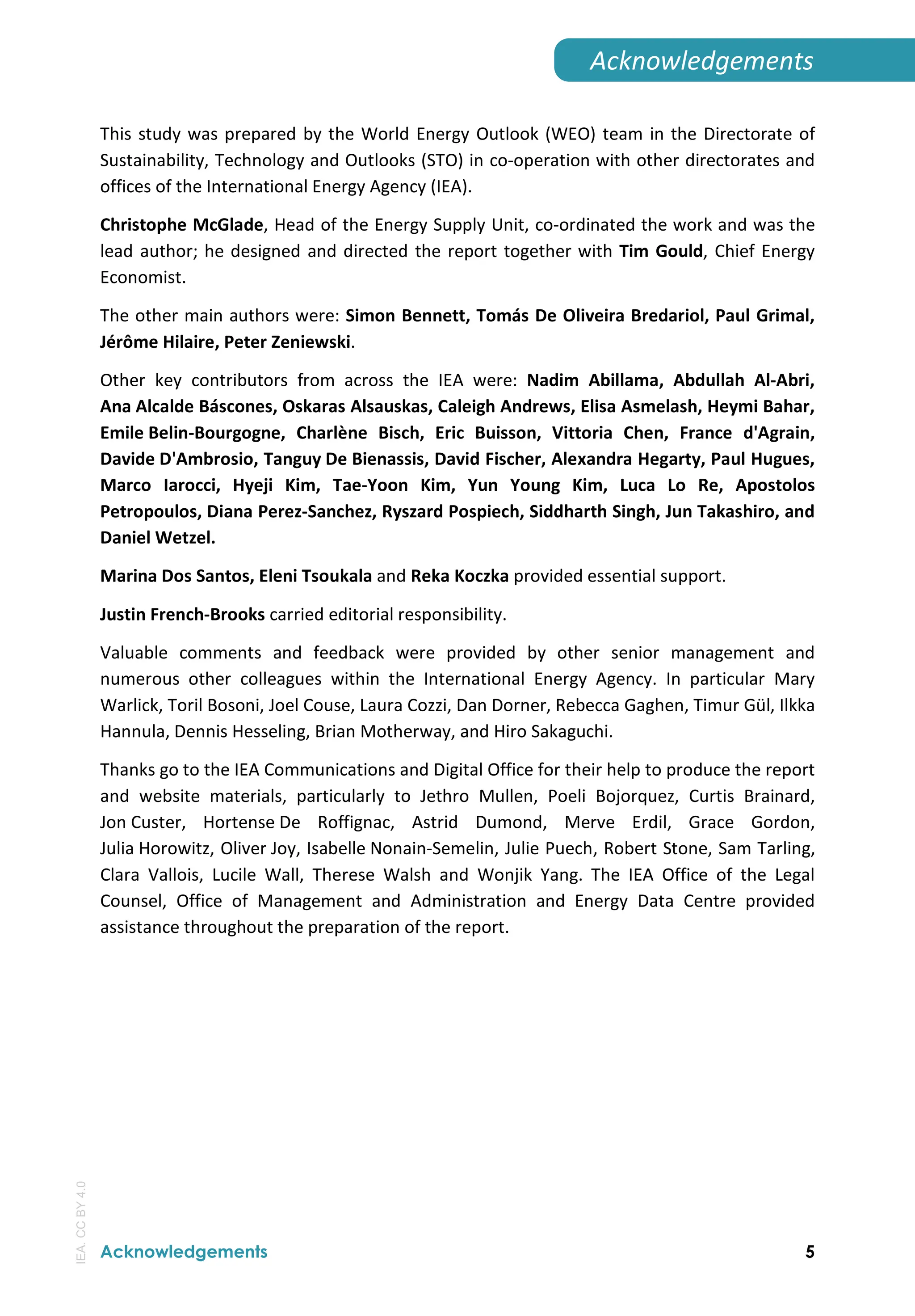 IEA Report: The Oil and Gas Industry in NetZero Transitions | PDF ...