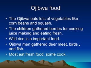 The ojibwa by mckenzie issac | PPT