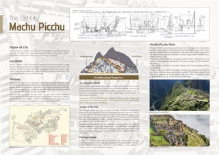The old city machu picchu | PDF