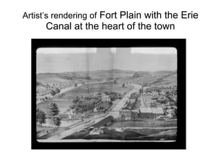 A Power Point presentation featuring images of the Erie Canal in the ...