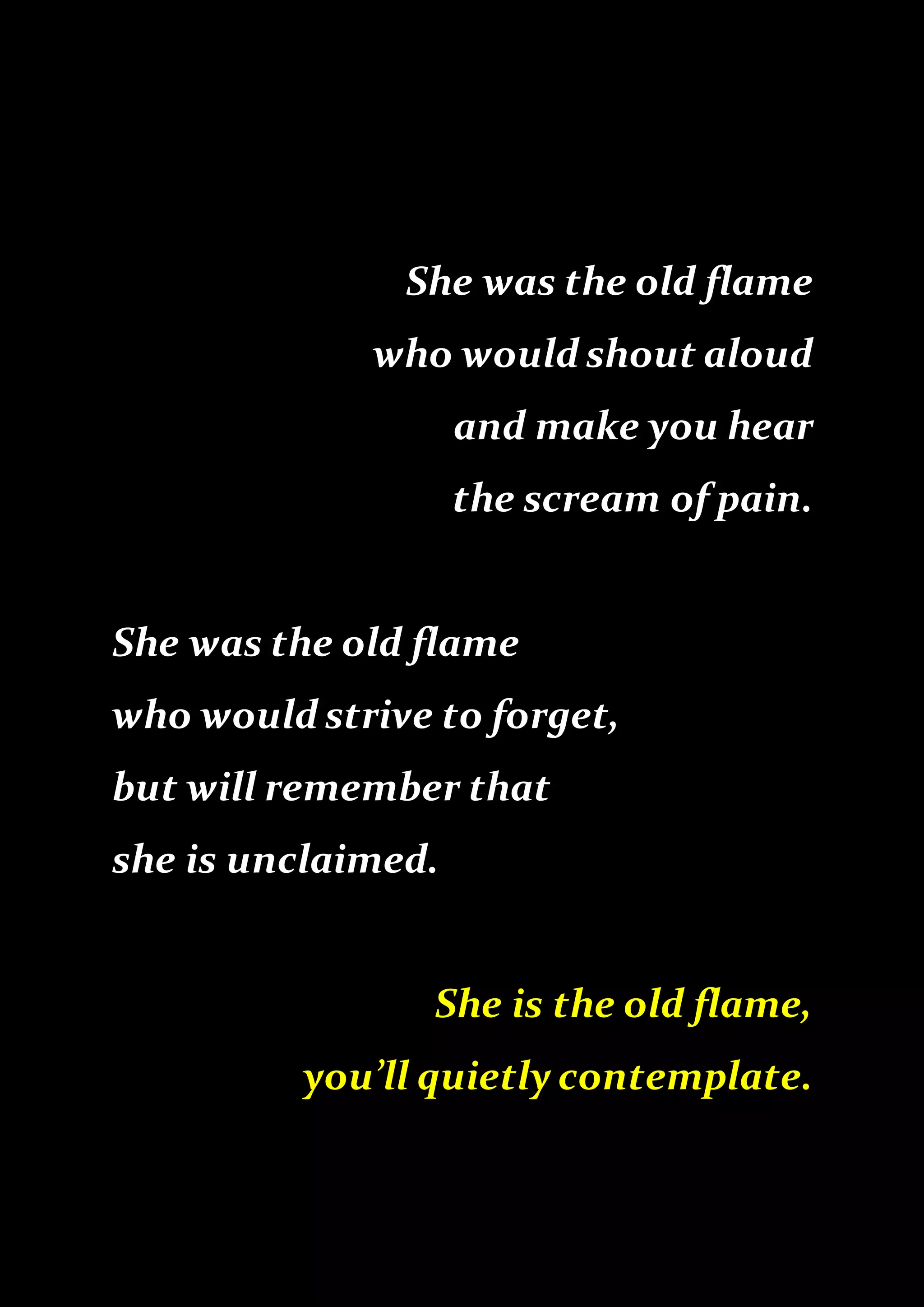 The old flame 1 | DOCX