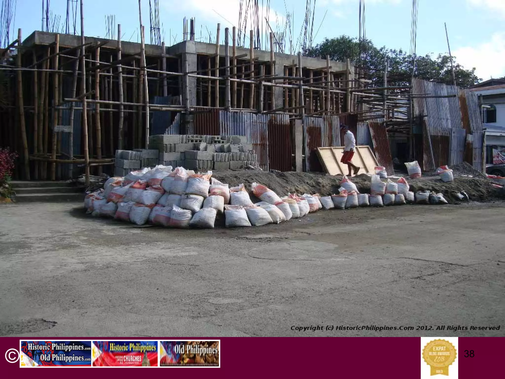 The Church of the Immaculate Conception in Ogtong (Oton), Iloilo, One ...