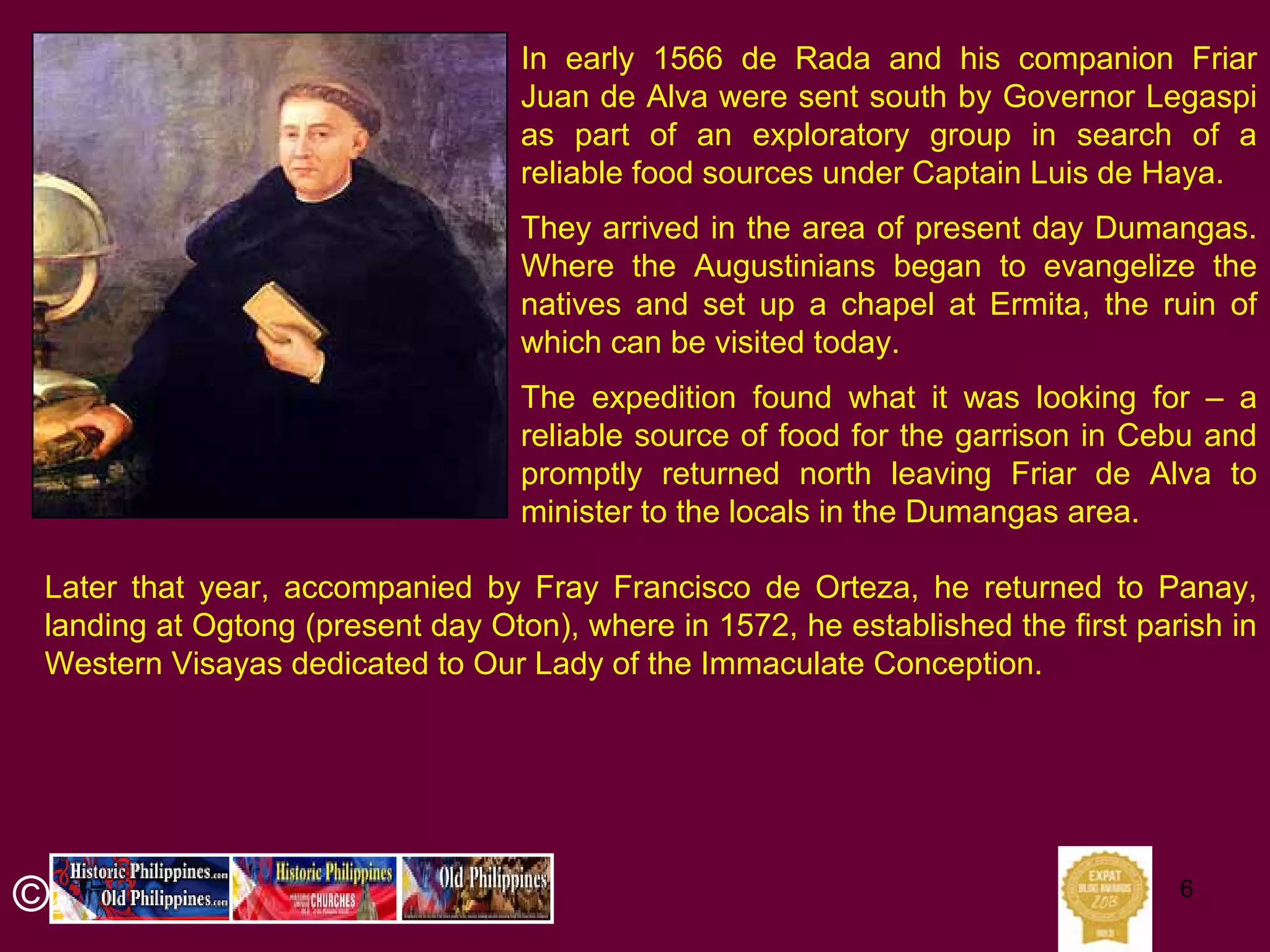 The Church of the Immaculate Conception in Ogtong (Oton), Iloilo, One ...