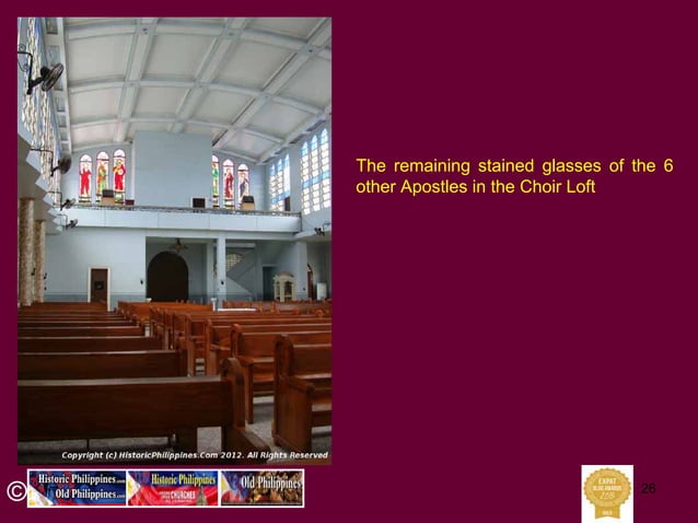 The Church of the Immaculate Conception in Ogtong (Oton), Iloilo, One ...