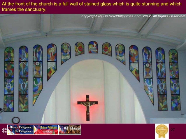 The Church of the Immaculate Conception in Ogtong (Oton), Iloilo, One ...