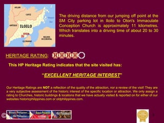 The Church of the Immaculate Conception in Ogtong (Oton), Iloilo, One ...