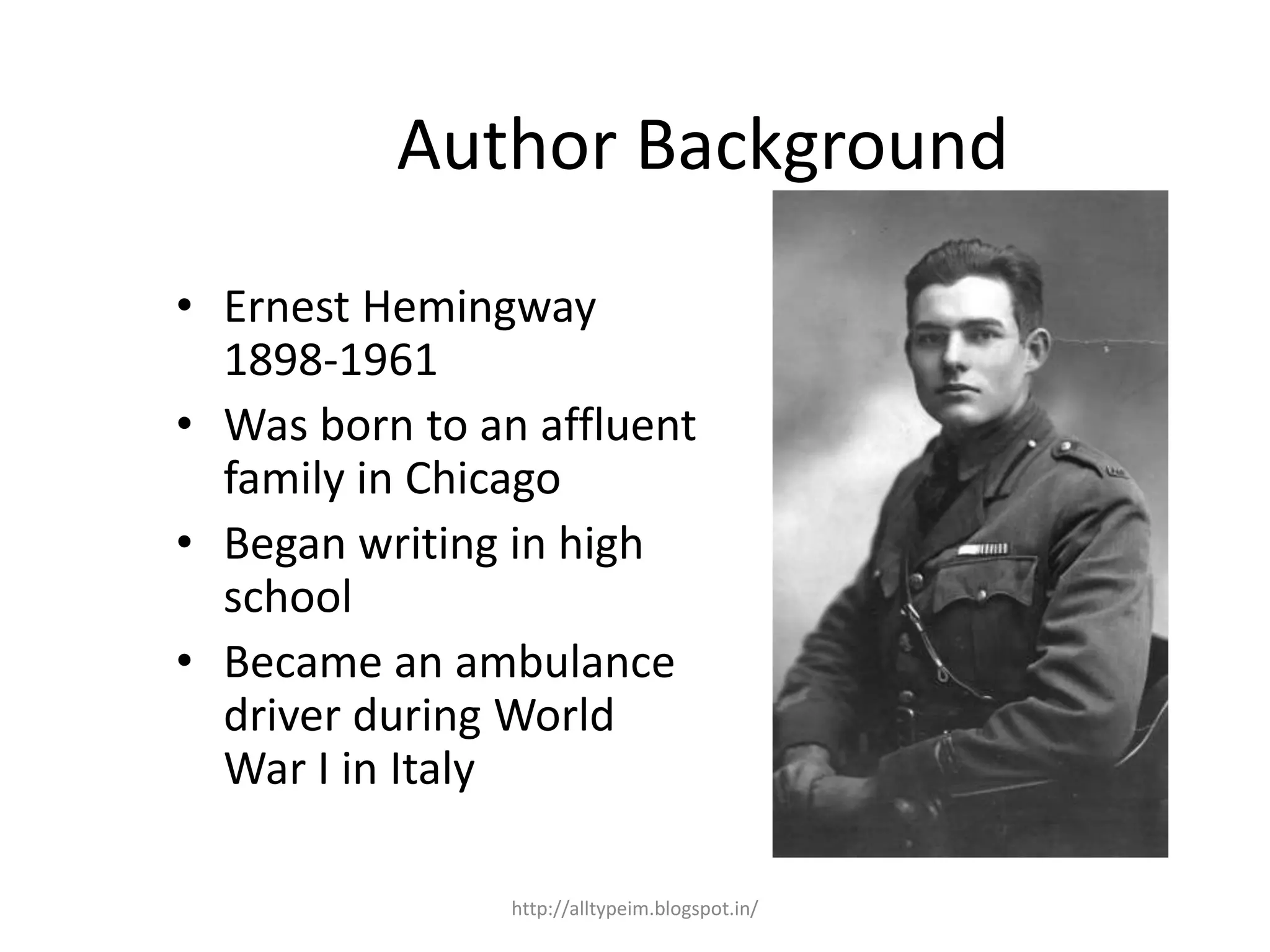 The old man and the sea | PPTX