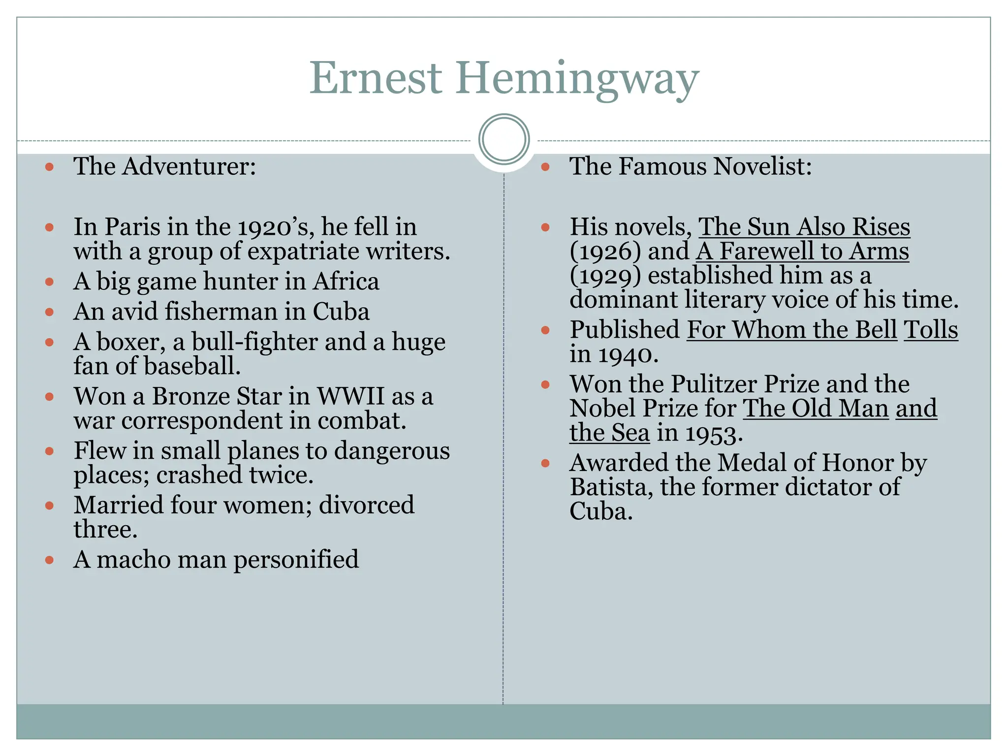 The Old Man and the Sea Analysis, theme and symbols.pptx
