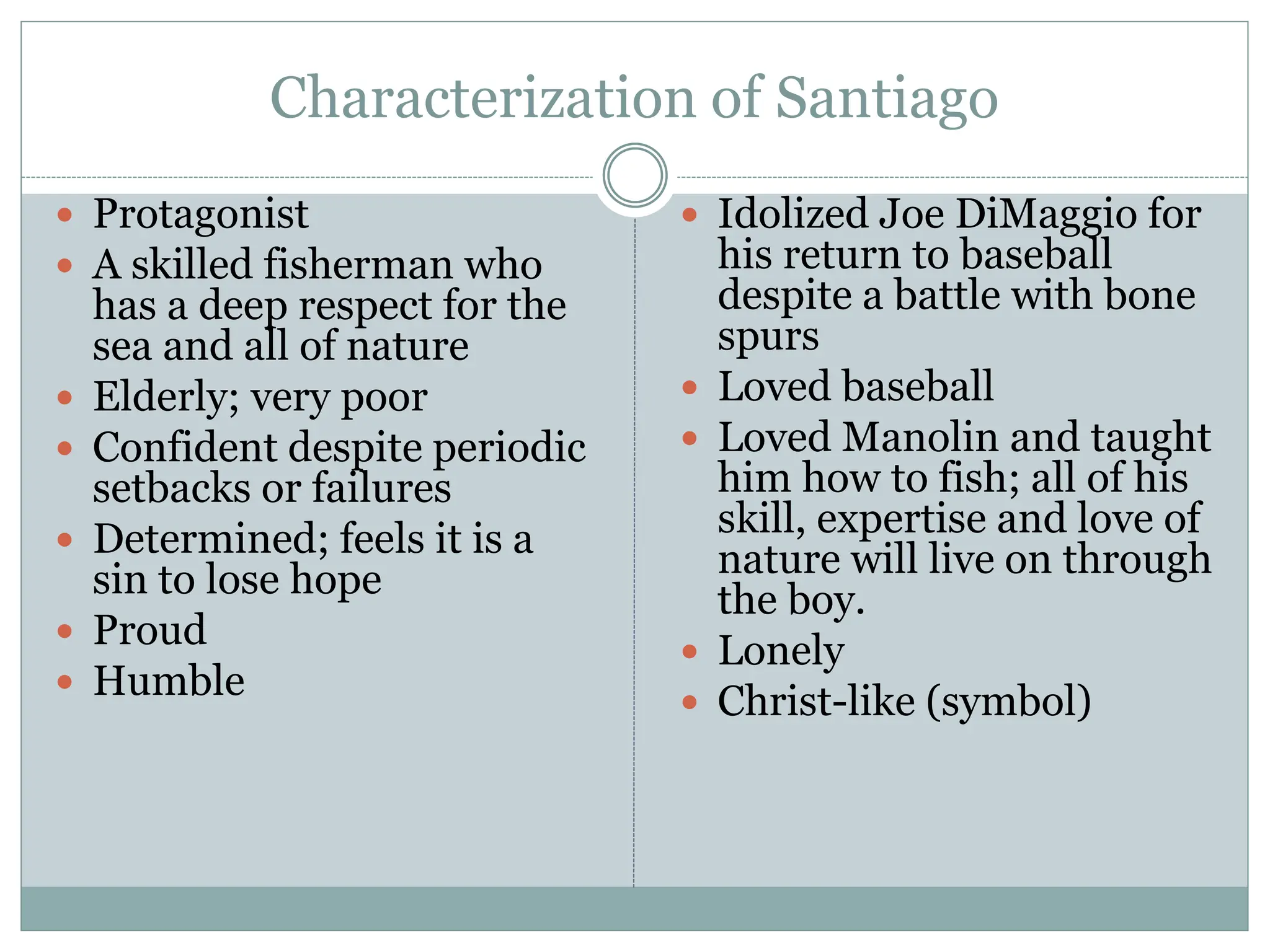 The Old Man and the Sea Analysis, theme and symbols.pptx