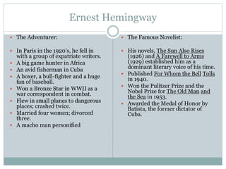 The Old Man and the Sea Analysis, theme and symbols.pptx