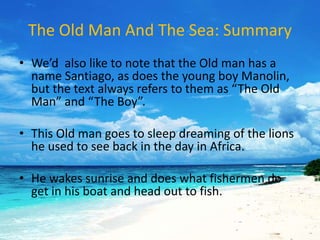 The old man and the sea teacher day | PPT