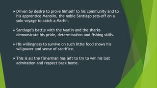 The Old man and the sea book review | PPTX