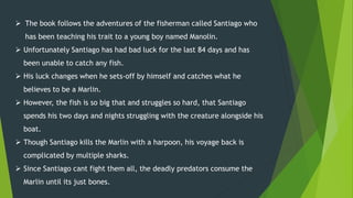 The Old man and the sea book review | PPTX